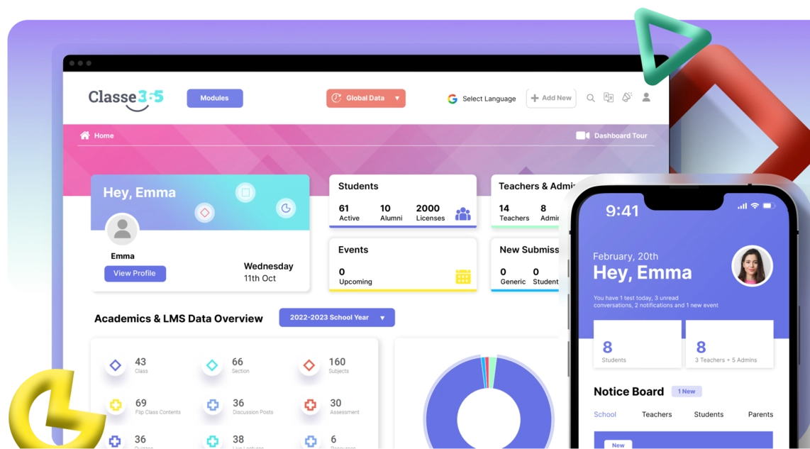 Student Management System & ERP Higher Education Software - Classe365