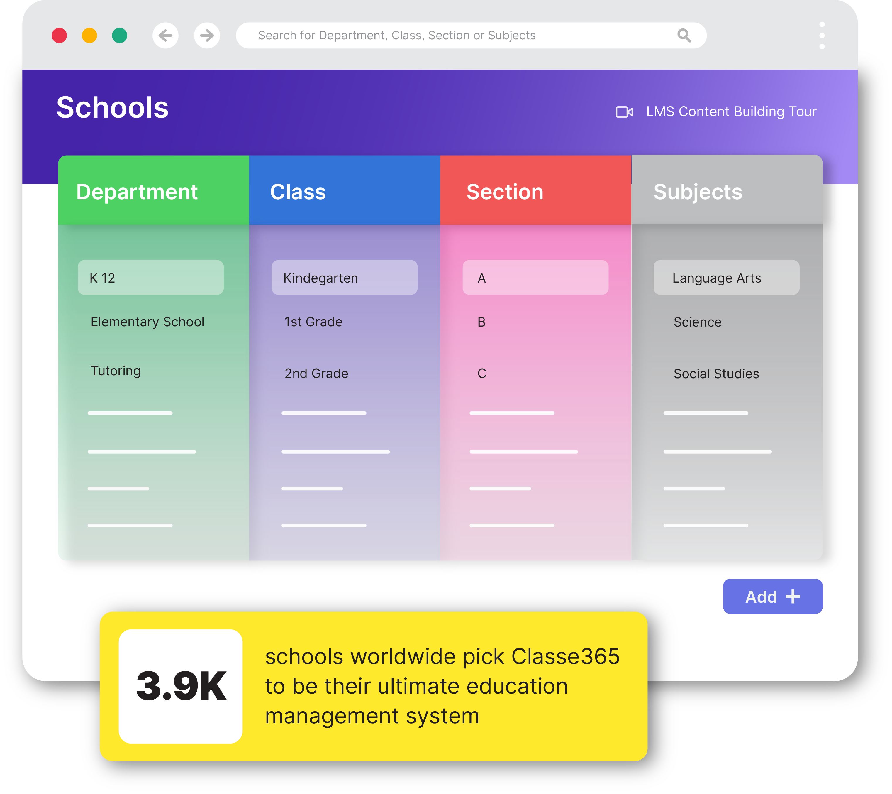 Student Management System Software, Higher Education ERP System - Classe365